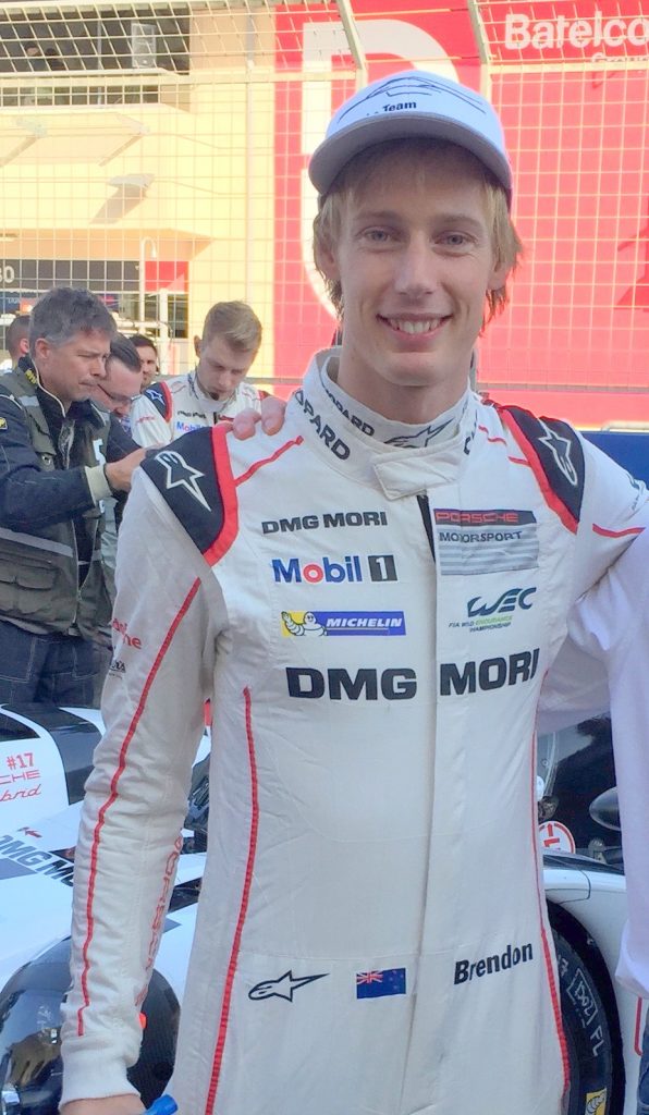 Formel 1 Fahrer Brendon Hartley von der Scuderia Toro Rosso - F1 Team